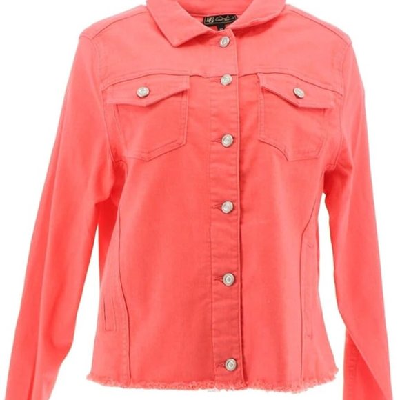 DG2 by Diane Gilman | Jackets & Coats | Dg2 Diane Gilman Frayedhem ...